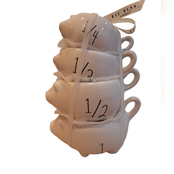 Rae Dunn | Kitchen | Rae Dunn Stackable Pig Shaped Ceramic Nesting ...
